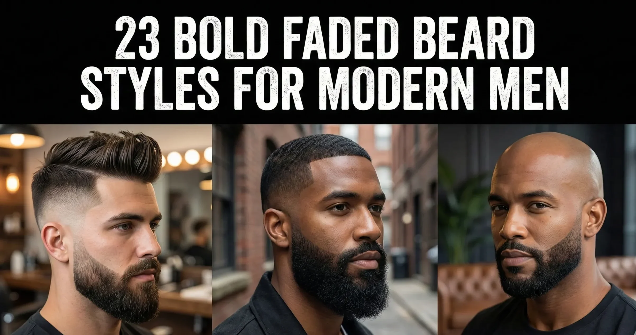 23 Bold Faded Beard Styles for Modern Men | Best Beard Fade Ideas