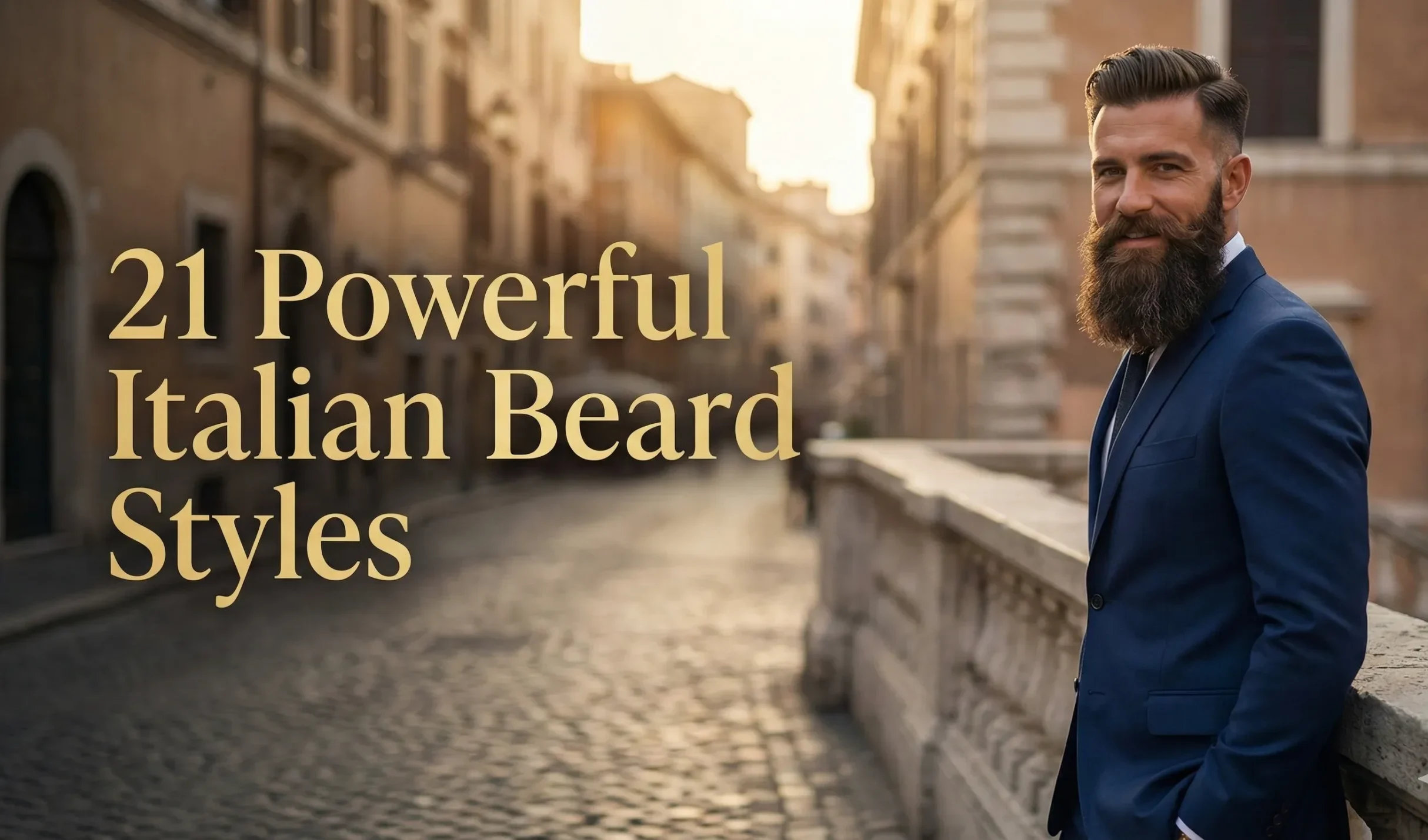 21 Powerful Italian Beard Styles That Define Masculinity
